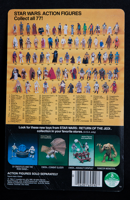 Vintage Carded Star Wars Figures