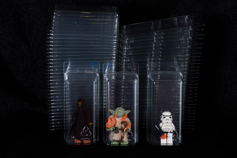 Loose Action Figure Clamshell Cases